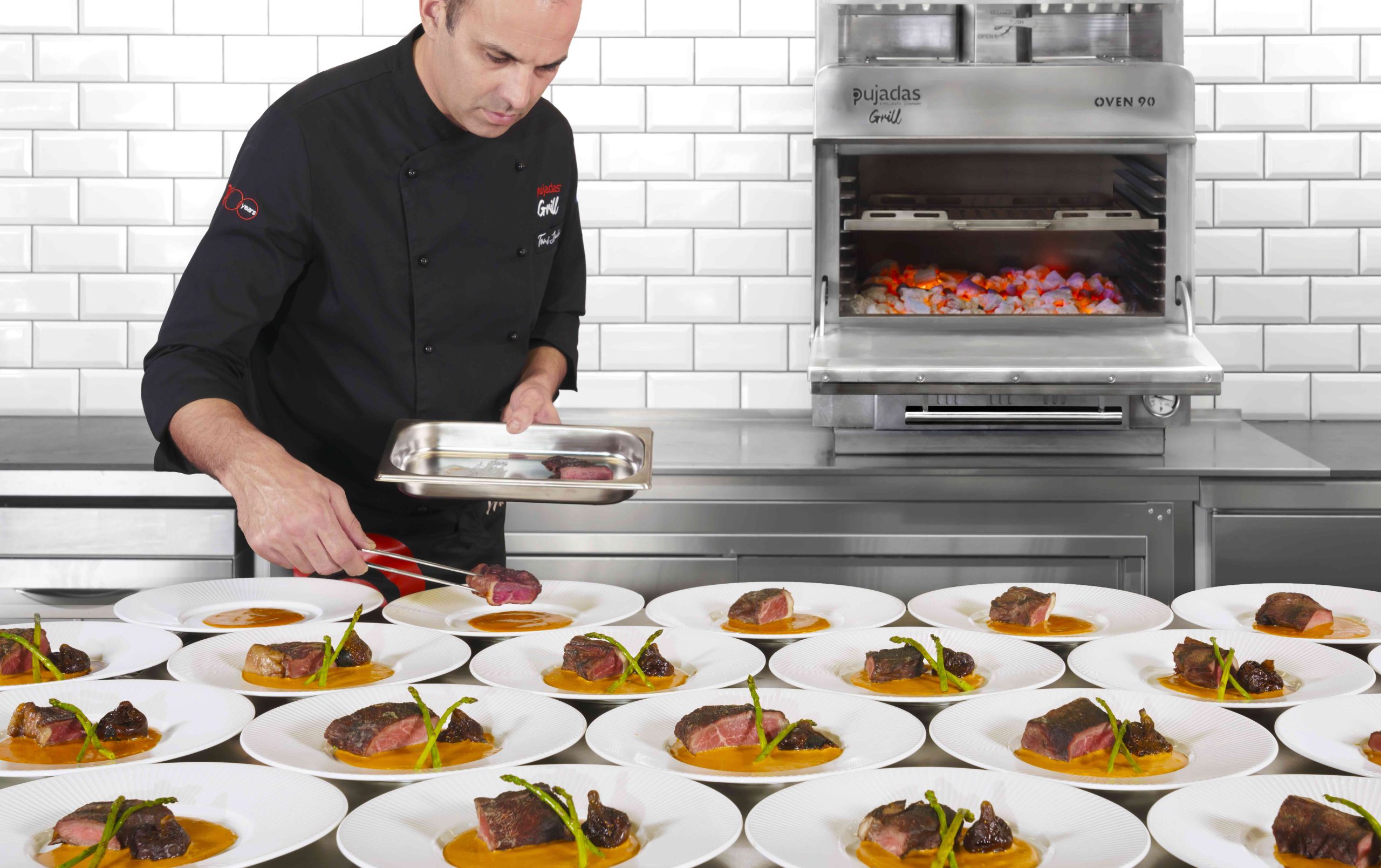 Hornos de Brasa Pujadas Grill para cocinas profesionales